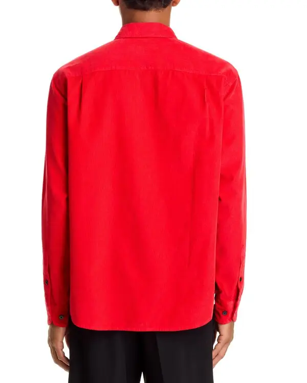 Rag & Bone Relaxed Corduroy Cotton Pocket Shirt