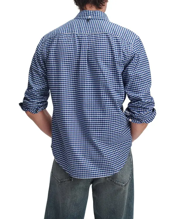 Rag & Bone Classic Fit Plaid Oxford Shirt