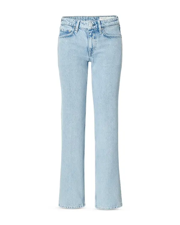 Rag & Bone Harlow Low Rise Slim Straight Jeans - May