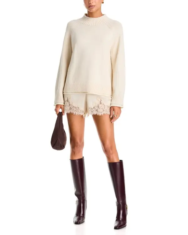 Rag & Bone Hazel Roll Neck Sweater - Ivory