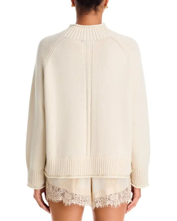 Rag & Bone Hazel Roll Neck Sweater - Ivory