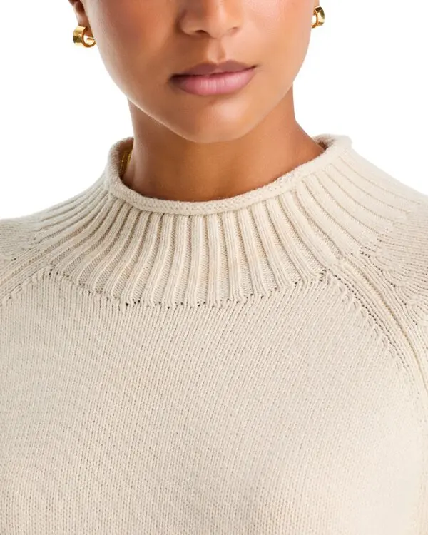 Rag & Bone Hazel Roll Neck Sweater - Ivory