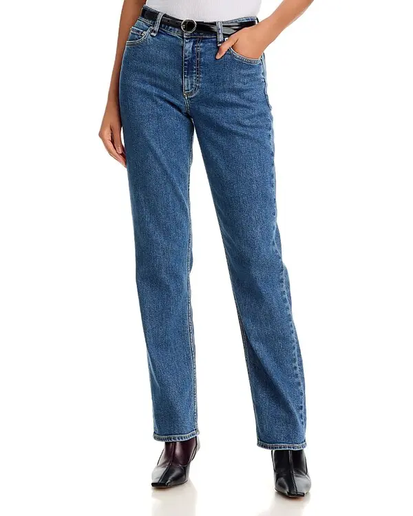 Rag & Bone Sutton Mid Rise Slim Straight Cigarette Jeans