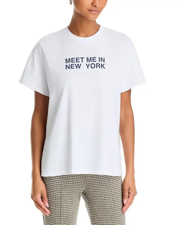 Rag & Bone Meet Me In New York Giovanni Cotton Tee
