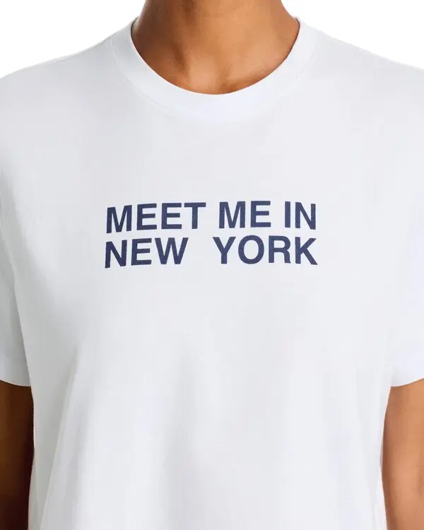 Rag & Bone Meet Me In New York Giovanni Cotton Tee