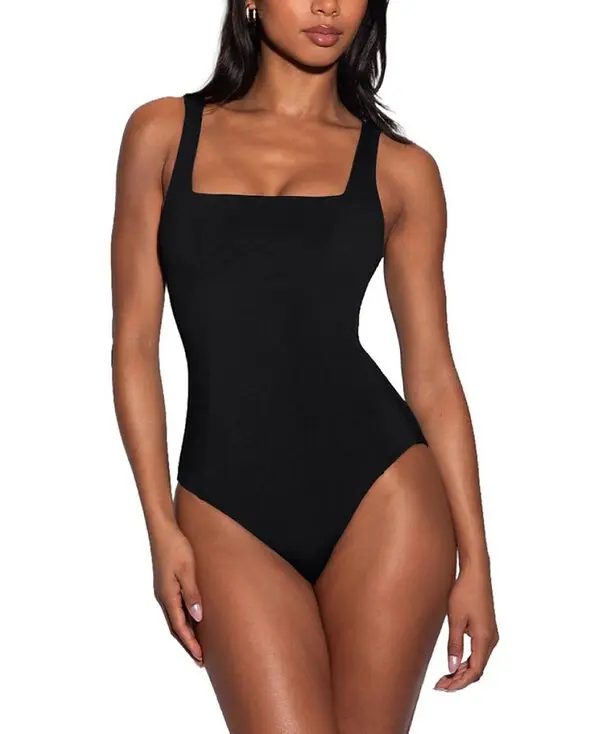 TA3 Mega Sculpting Square Neck Swimsuit