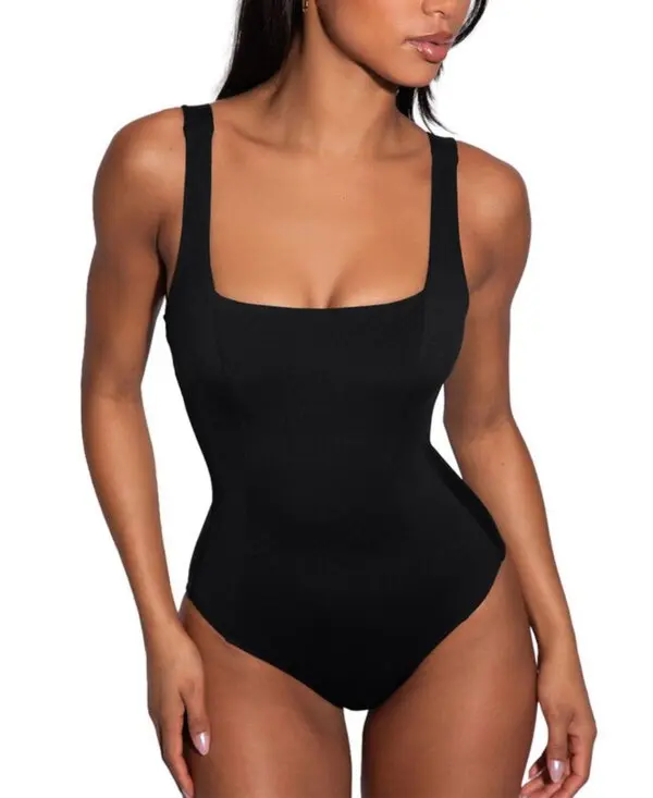TA3 Mega Sculpting Square Neck Swimsuit