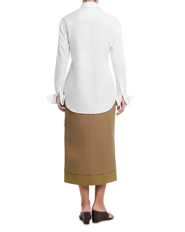 TWP The Night We Met Cotton Belted Shirt