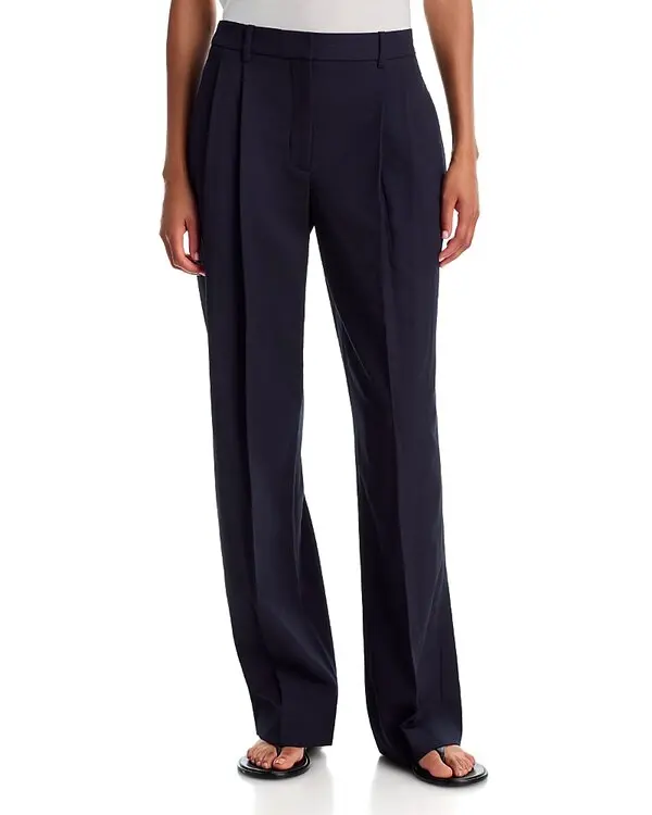 TWP Ivy Wool Blend Pants - Midnight