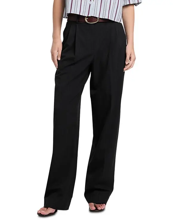 TWP Ivy Wool-blend Pleat Front Pants