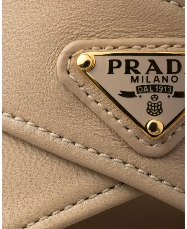 Prada Nappa Leather Platform Sandals - Neutral