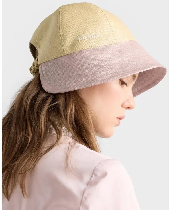 Prada Canvas Bucket Hat