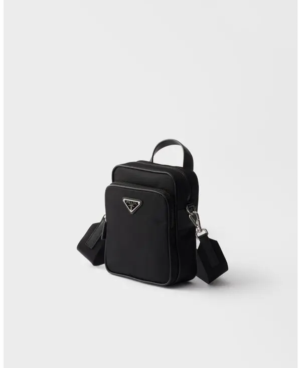 Prada Re-nylon And Saffiano Leather Shoulder Bag