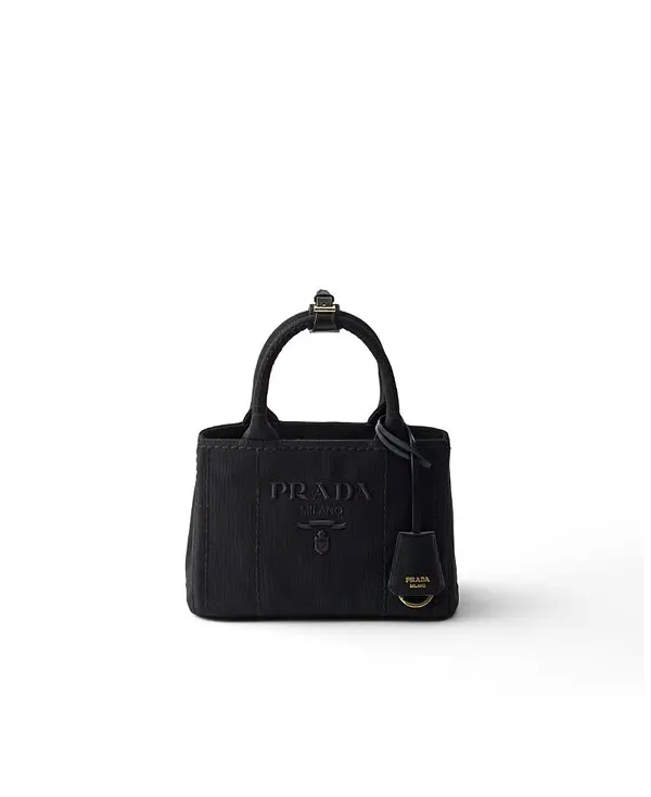 Prada Jardiniere Cotton Canvas Mini-bag