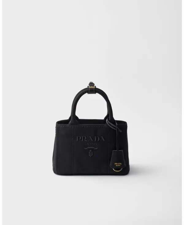 Prada Jardiniere Cotton Canvas Mini-bag