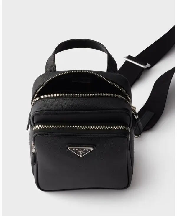 Prada Saffiano Leather Mini One-shoulder Backpack