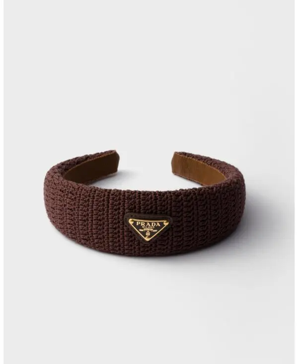 Prada Crochet Headband