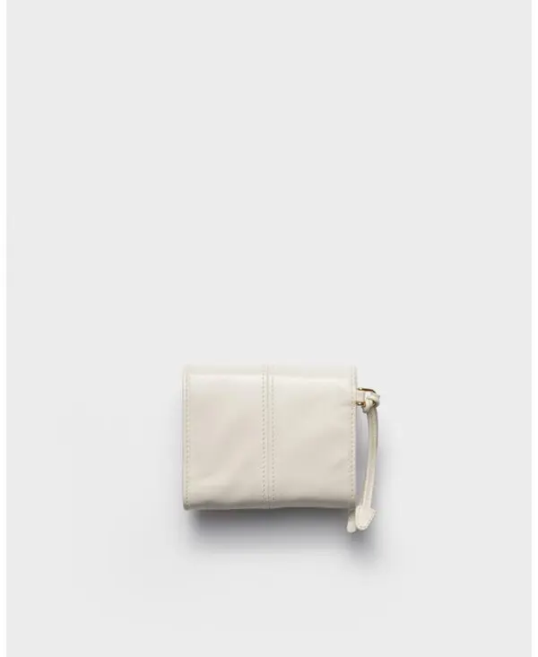 Prada Small Leather Wallet - White