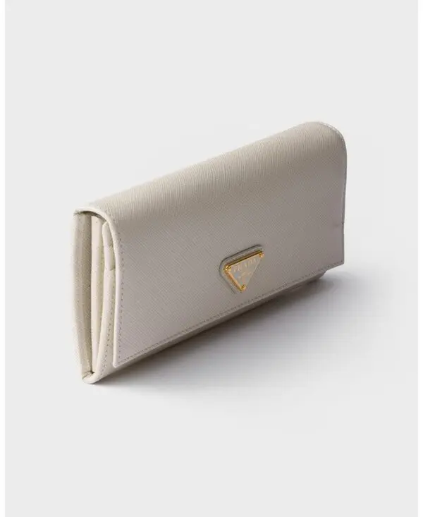 Prada Large Saffiano Leather Wallet