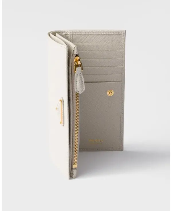 Prada Large Saffiano Leather Wallet