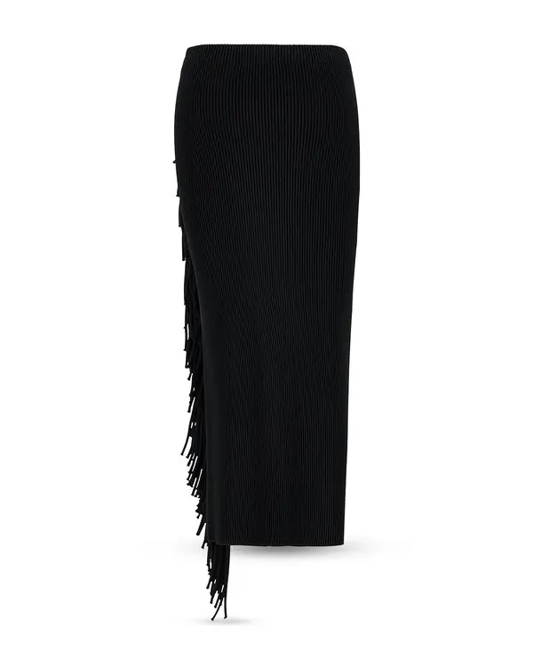 Emporio Armani Fringe Ottoman Skirt
