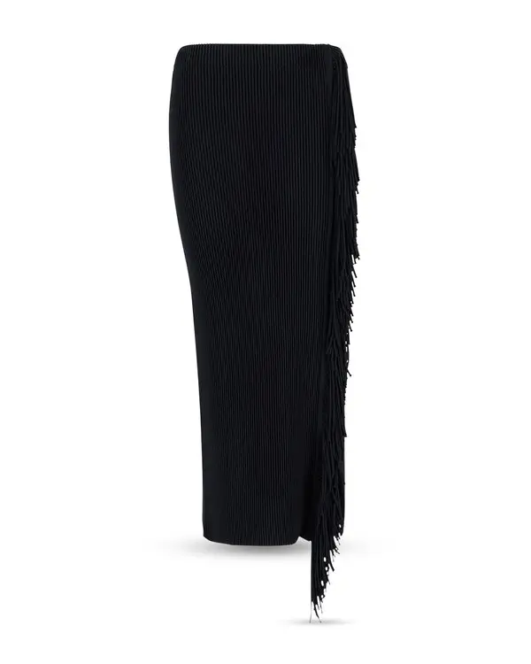 Emporio Armani Fringe Ottoman Skirt