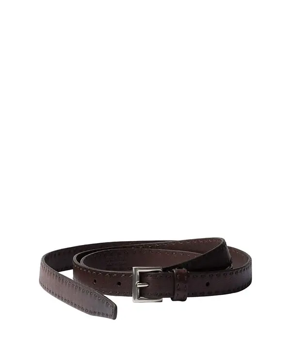 Prada Antiqued Leather Belt