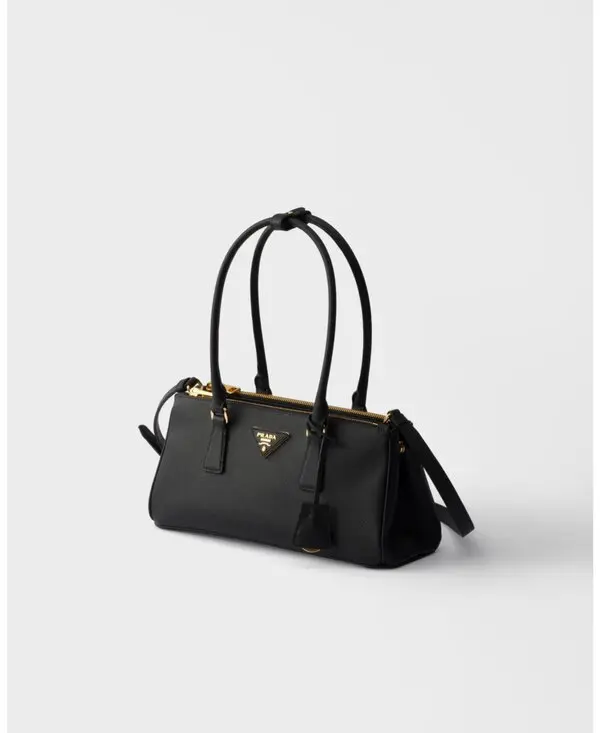 Prada Galleria Medium Saffiano Leather Bag - Black