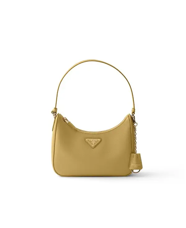 Prada Re-edition 2005 Saffiano Leather Mini-bag - Yellow