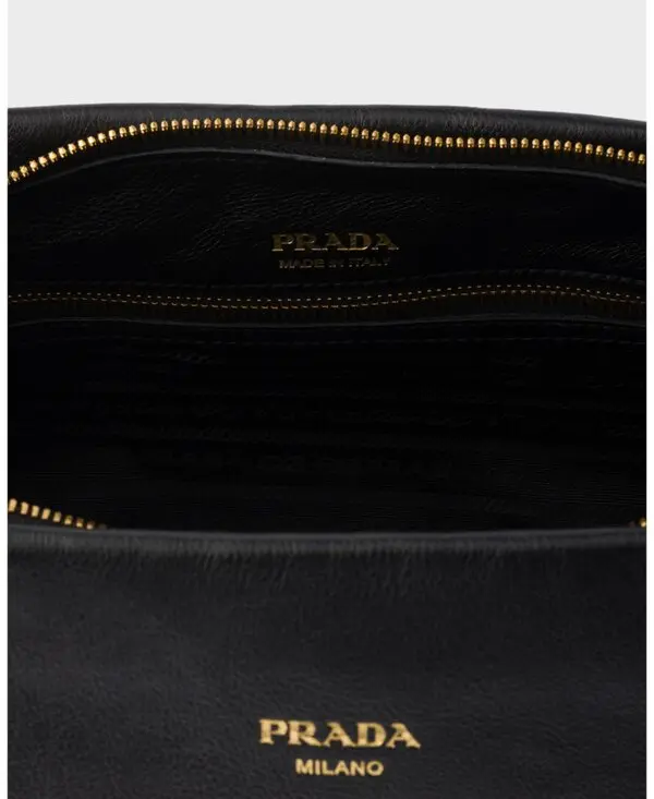 Prada Large Leather Tote Bag