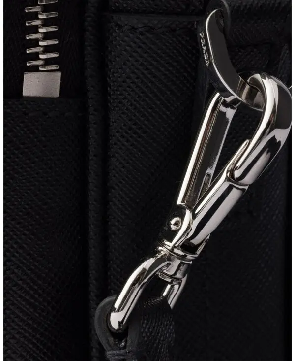 Prada Saffiano Leather Shoulder Bag