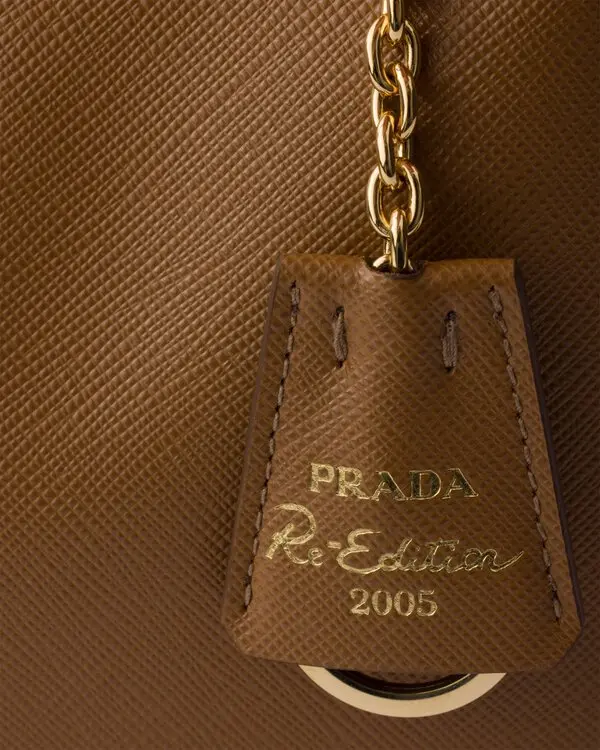 Prada Re-edition 2005 Saffiano Leather Mini-bag - Brown
