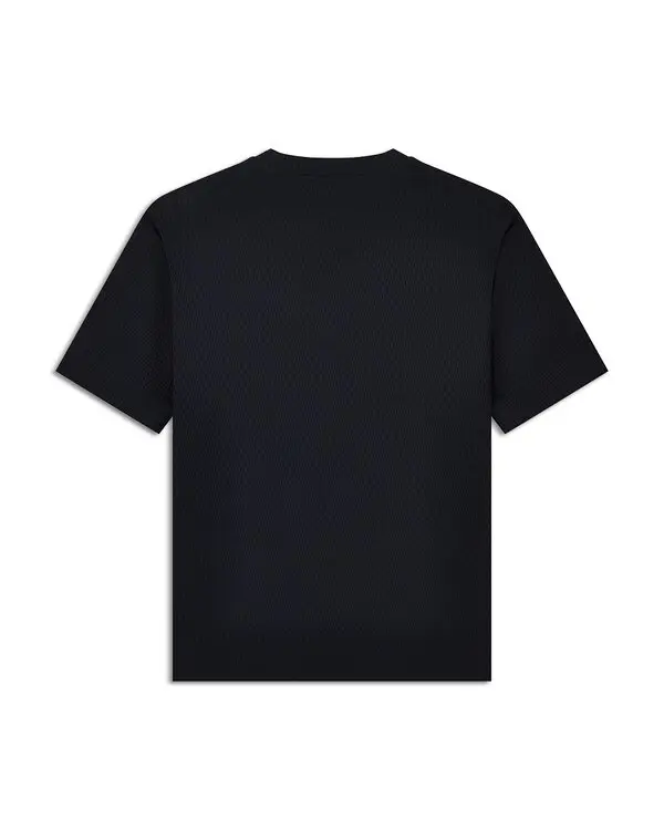 Emporio Armani Jacquard Cotton Jersey T-shirt