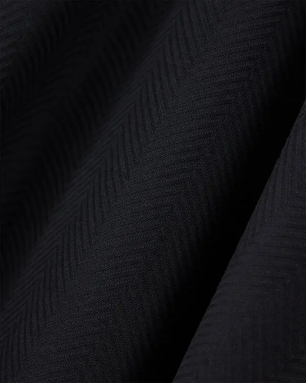 Emporio Armani Cotton Jacquard Jersey Polo Shirt