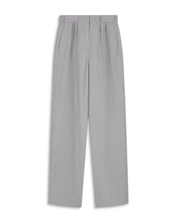 Emporio Armani Pied De Poule Checkered Trousers