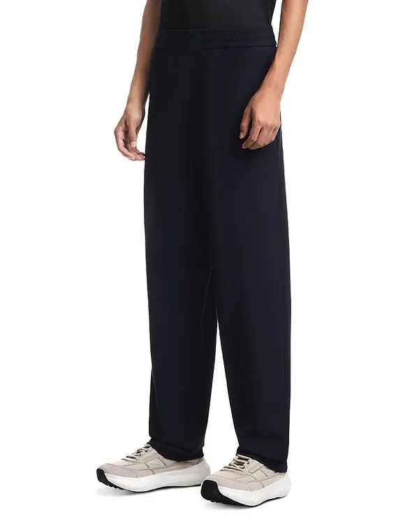 Emporio Armani Regular Fit Textured Stretch Trousers