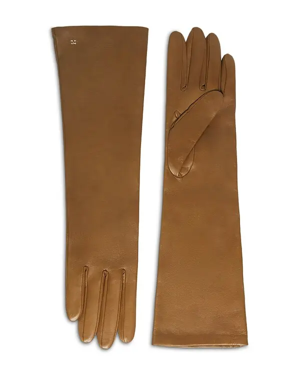 Max Mara Afidee Long Nappa Leather Gloves