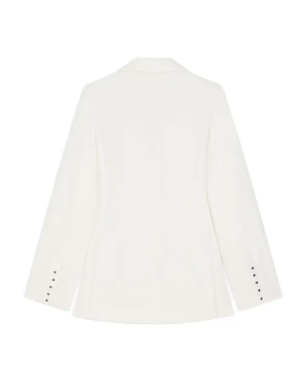 Emporio Armani Enver Satin One Button Blazer