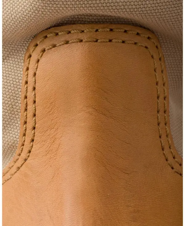 Prada Leather And Canvas Boots