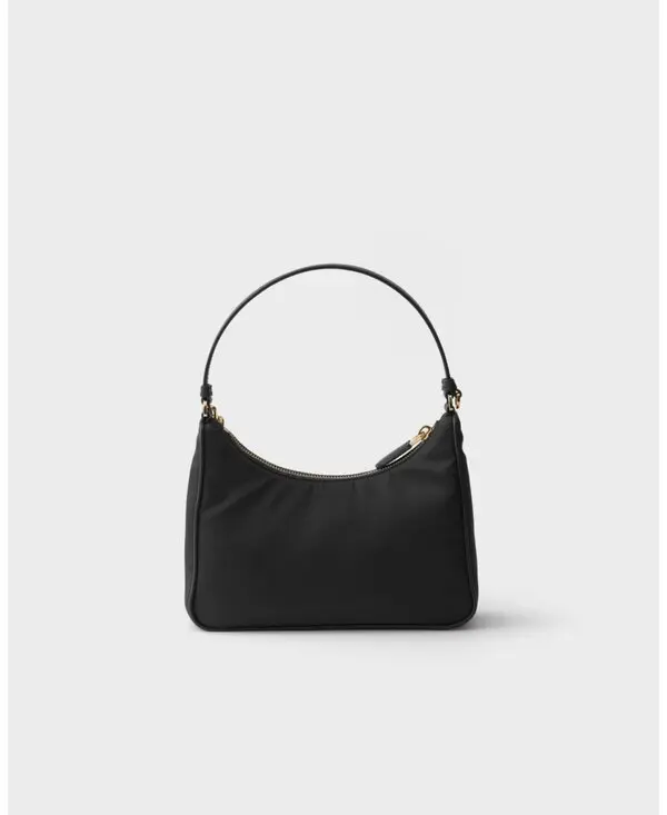 Prada Re-edition 2005 Re-nylon And Saffiano Mini Bag - Matta Black