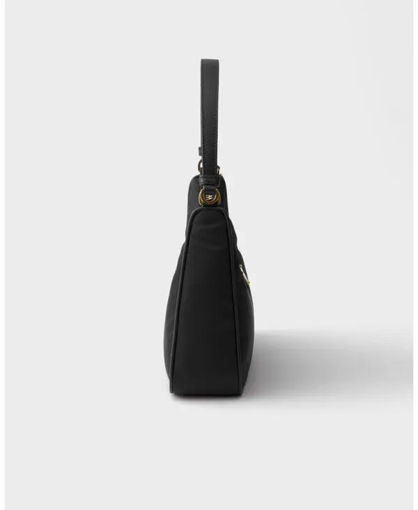 Prada Re-edition 2005 Re-nylon And Saffiano Mini Bag - Matta Black