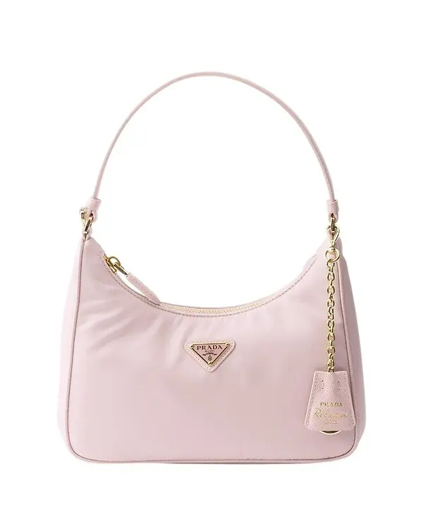 Prada Re-edition 2005 Re-nylon And Saffiano Mini Bag - Pink