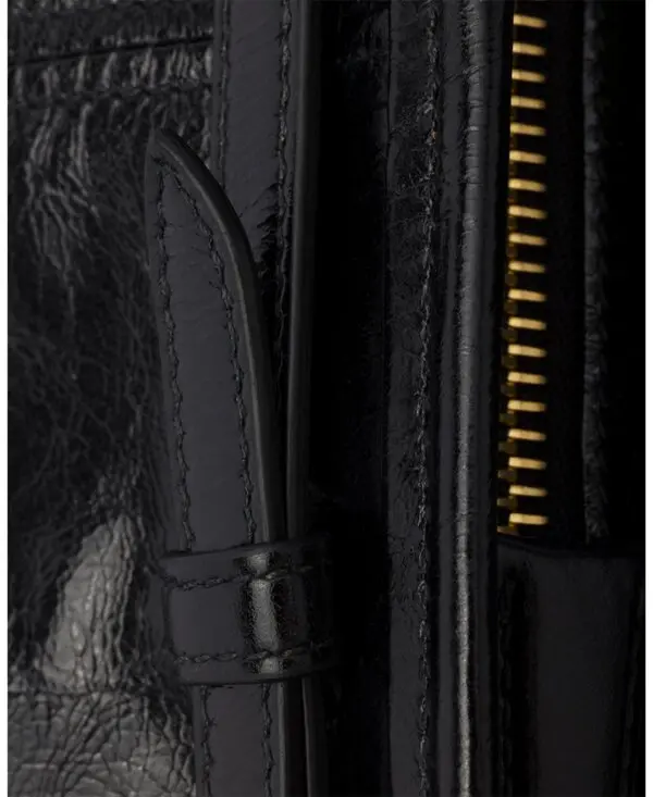 Prada Bonnie Small Leather Handbag - Black