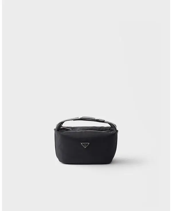 Prada Cherie Re-nylon Mini Bag - Black/silver