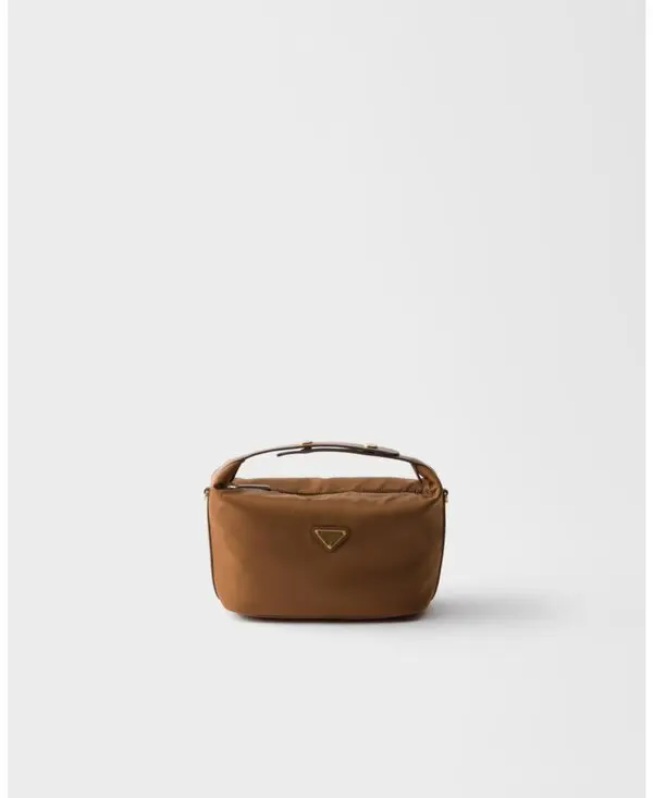 Prada Cherie Re-nylon Mini Bag - Light Brown