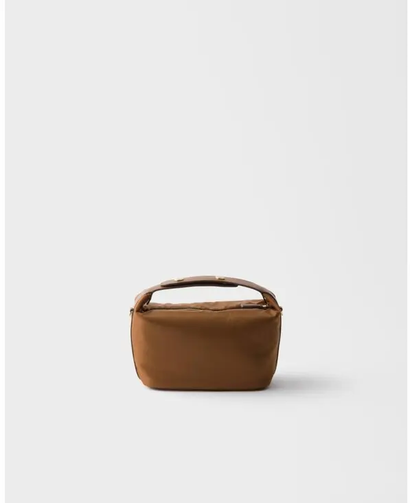 Prada Cherie Re-nylon Mini Bag - Light Brown