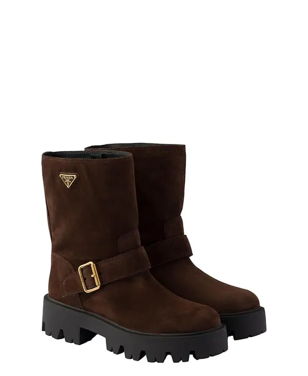 Prada Suede Boots