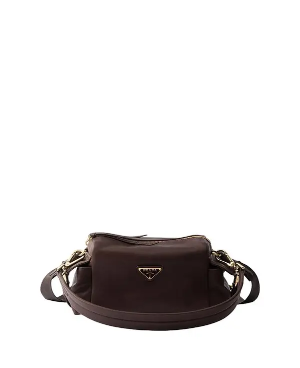 Prada Explore Small Nappa Leather Bag - Brown