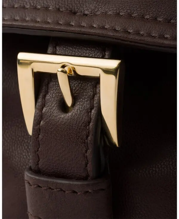 Prada Explore Small Nappa Leather Bag - Brown
