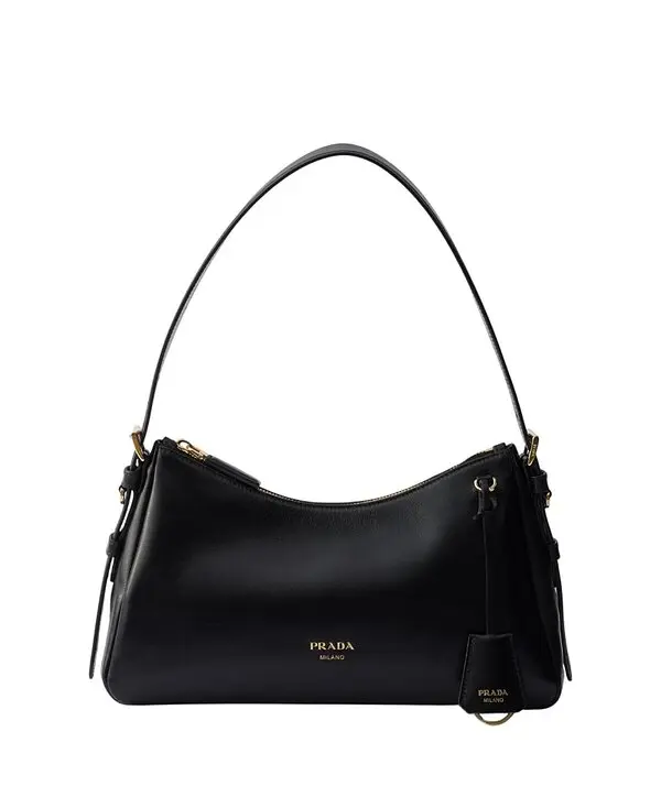 Prada Aimee Medium Leather Shoulder Bag